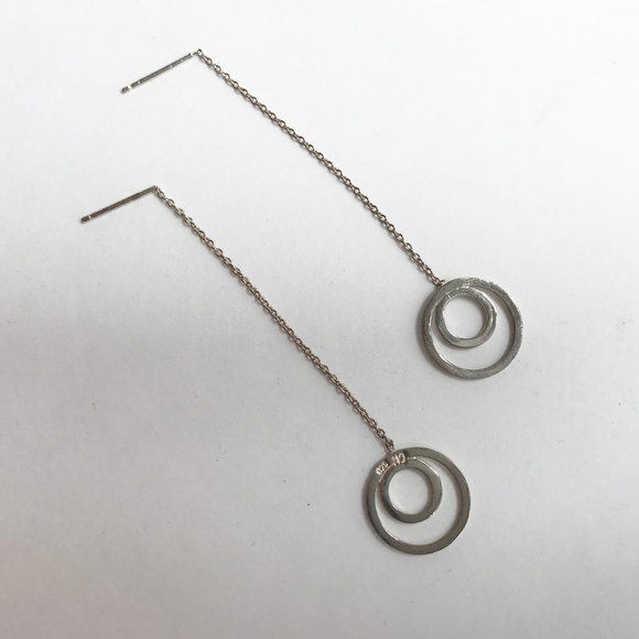 Jewelry | Vintage Elegant Dangling Circles Screw Earrings | Poshmark